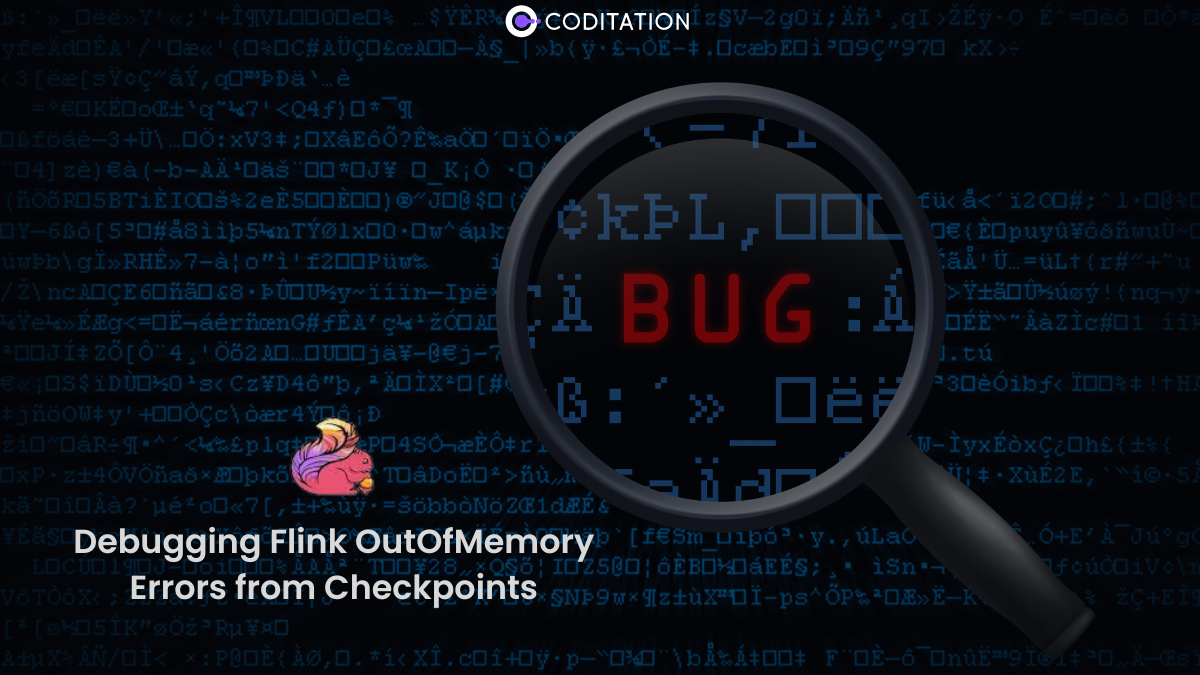 How to debug Flink OutOfMemory Errors from Checkpoints