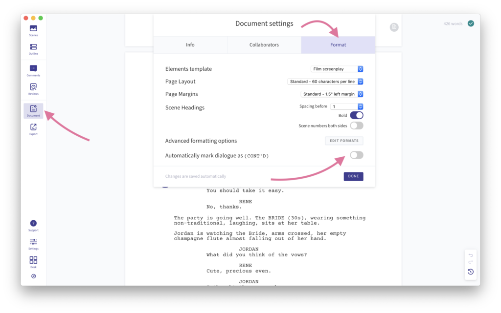 Advanced Formatting - Arc Studio Blog