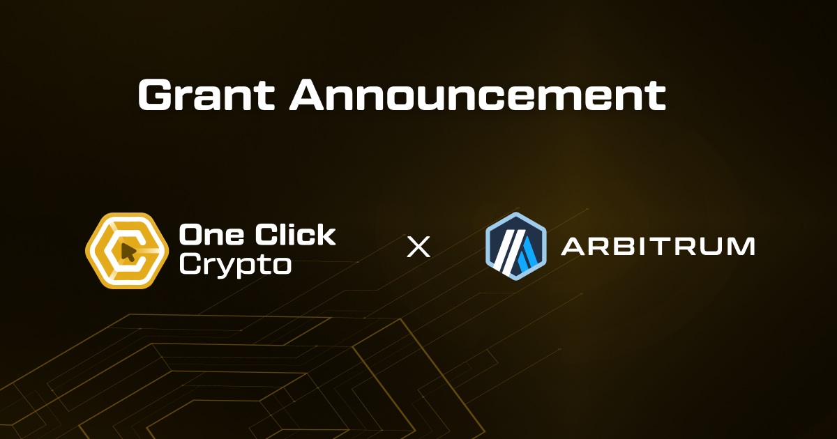 One Click Crypto Gets Support From Arbitrum To Transform DeFi Analysis with AI-Driven Insights ...