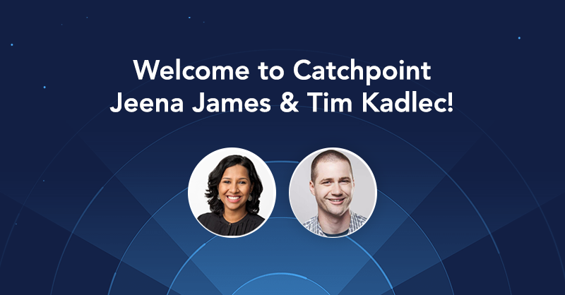 Catchpoint Welcomes Jeena James and Tim Kadlec to WebPageTest Team