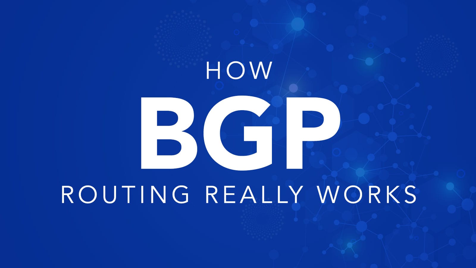 How BGP Routing Really Works