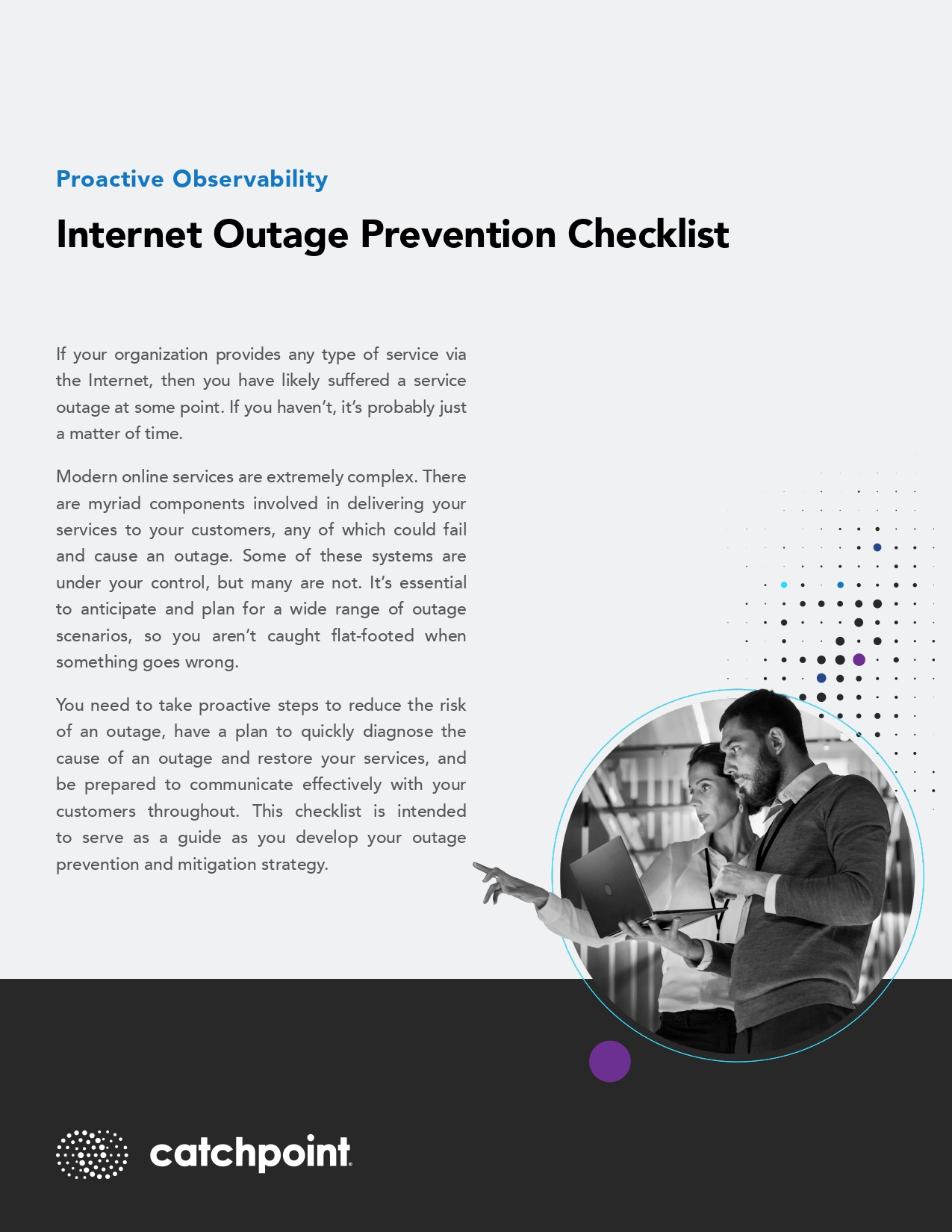 Checklist for Preventing Outages