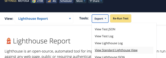 Lighthouse in WebPageTest Just Got Even Better!