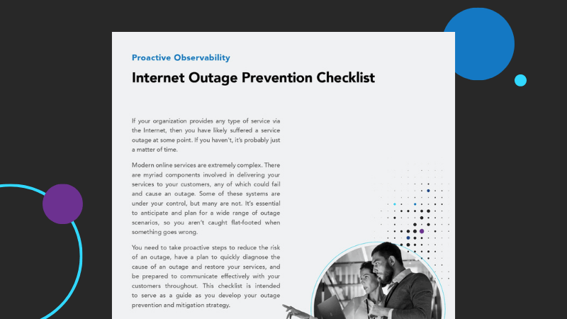 Checklist for Preventing Outages