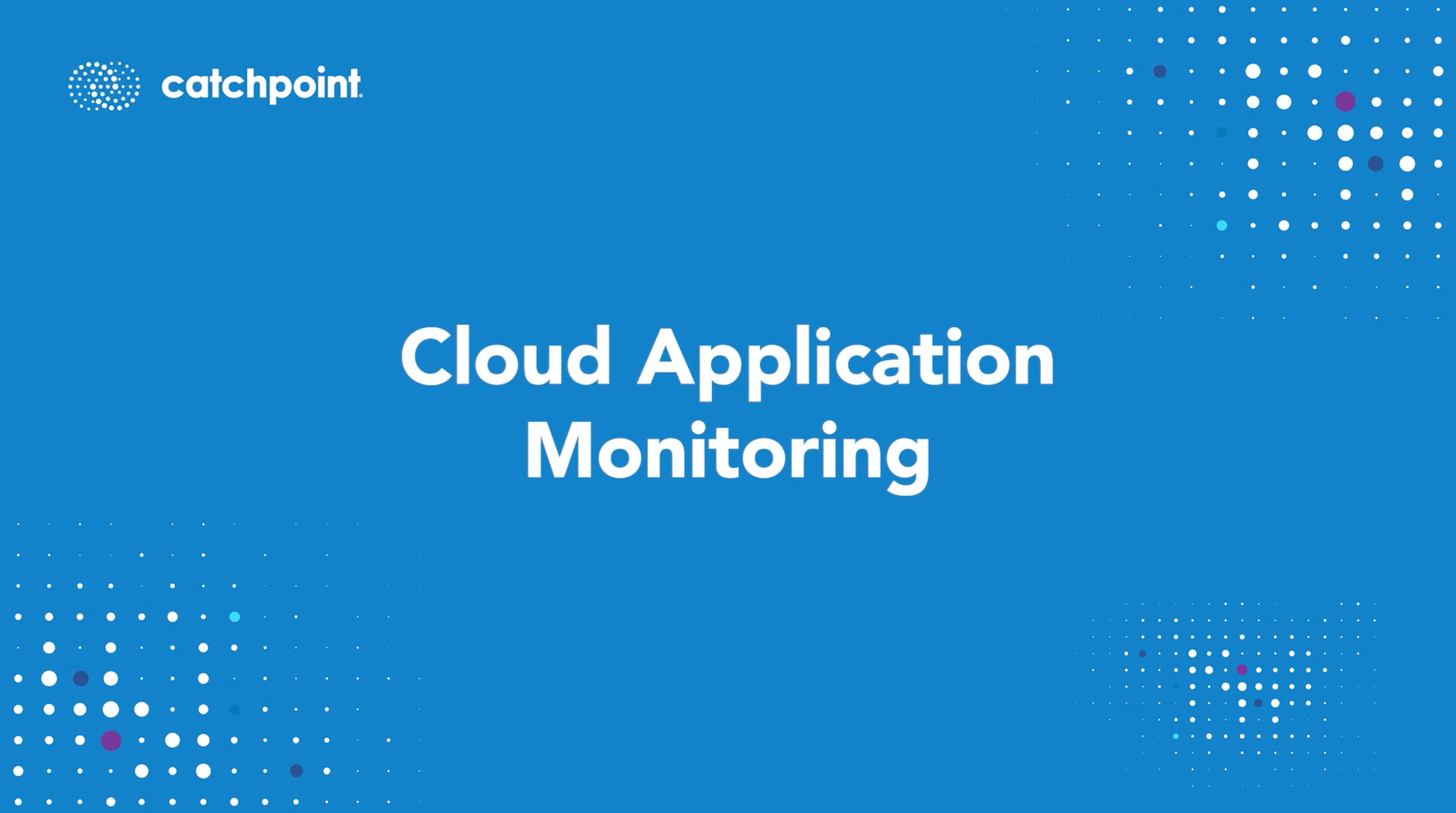 Cloud Application Monitoring Demo