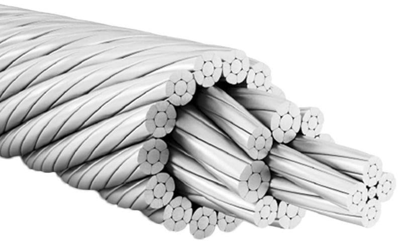 Draw Wire - Plaited Wire Rope - Andromeda Industries Steel Cables & Slings