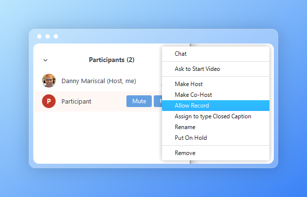How to Record a Zoom Meeting as a Participant