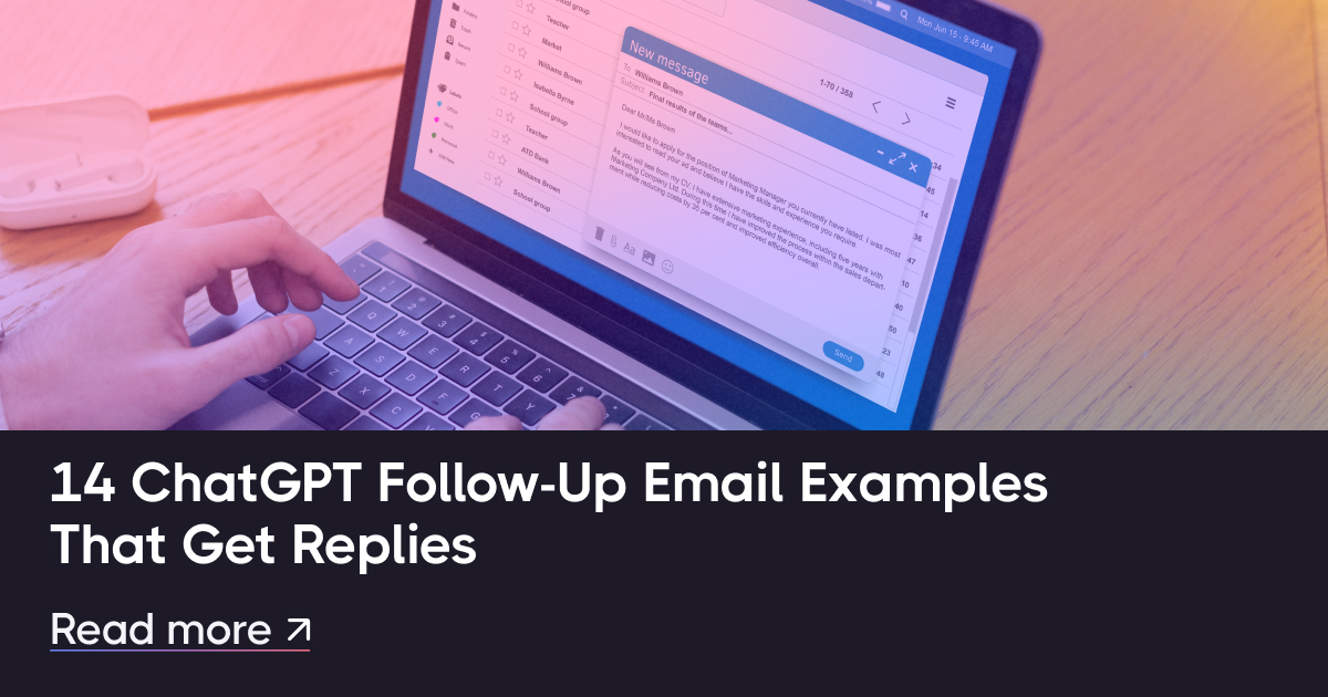 14 ChatGPT Follow-Up Email Examples That Get Replies