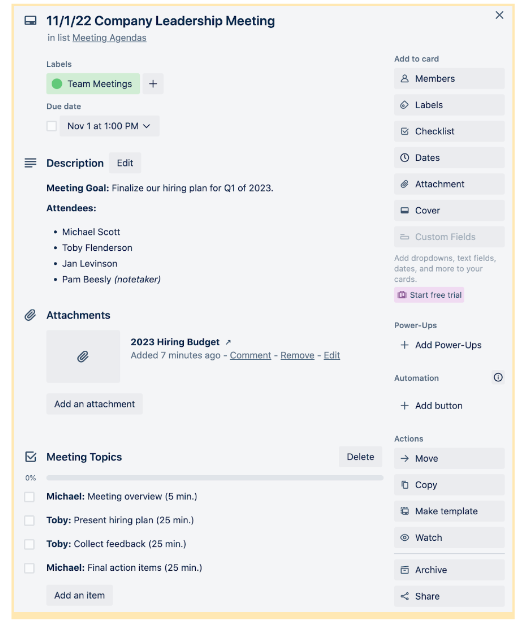 Write Perfect Meeting Minutes With These 20 Templates