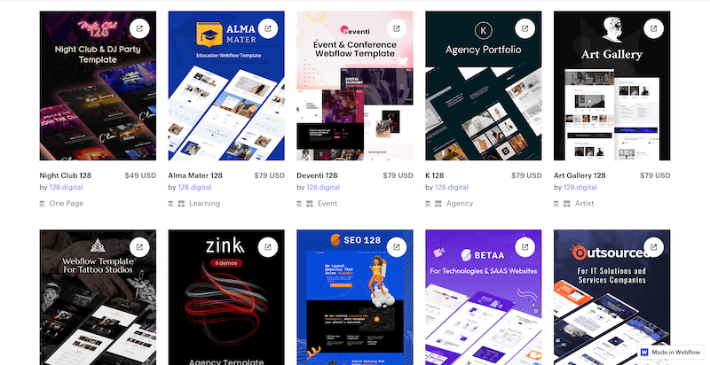 Where to Find the Best Webflow Templates in 2024? | Flowout
