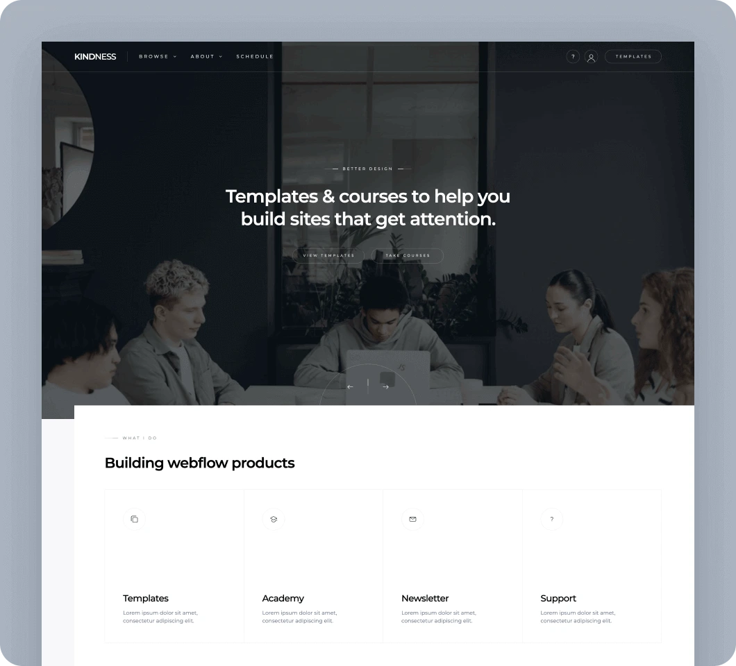 Free Webflow Templates | Flowout