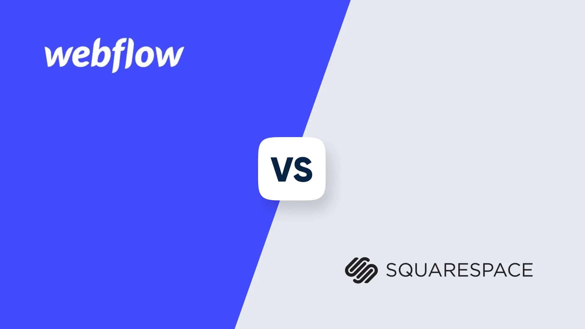 Webflow vs. Squarespace: Head to Head Comparison | Flowout