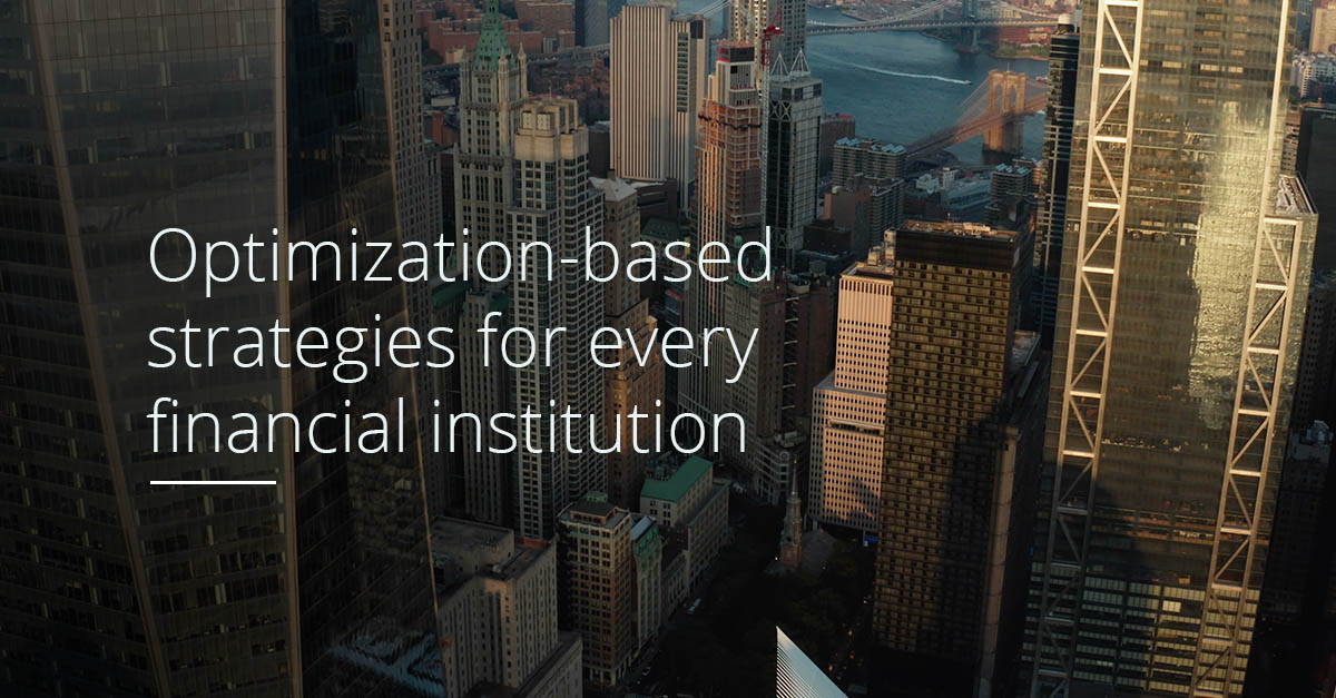 Detech | Optimization-based strategies for financial institutions