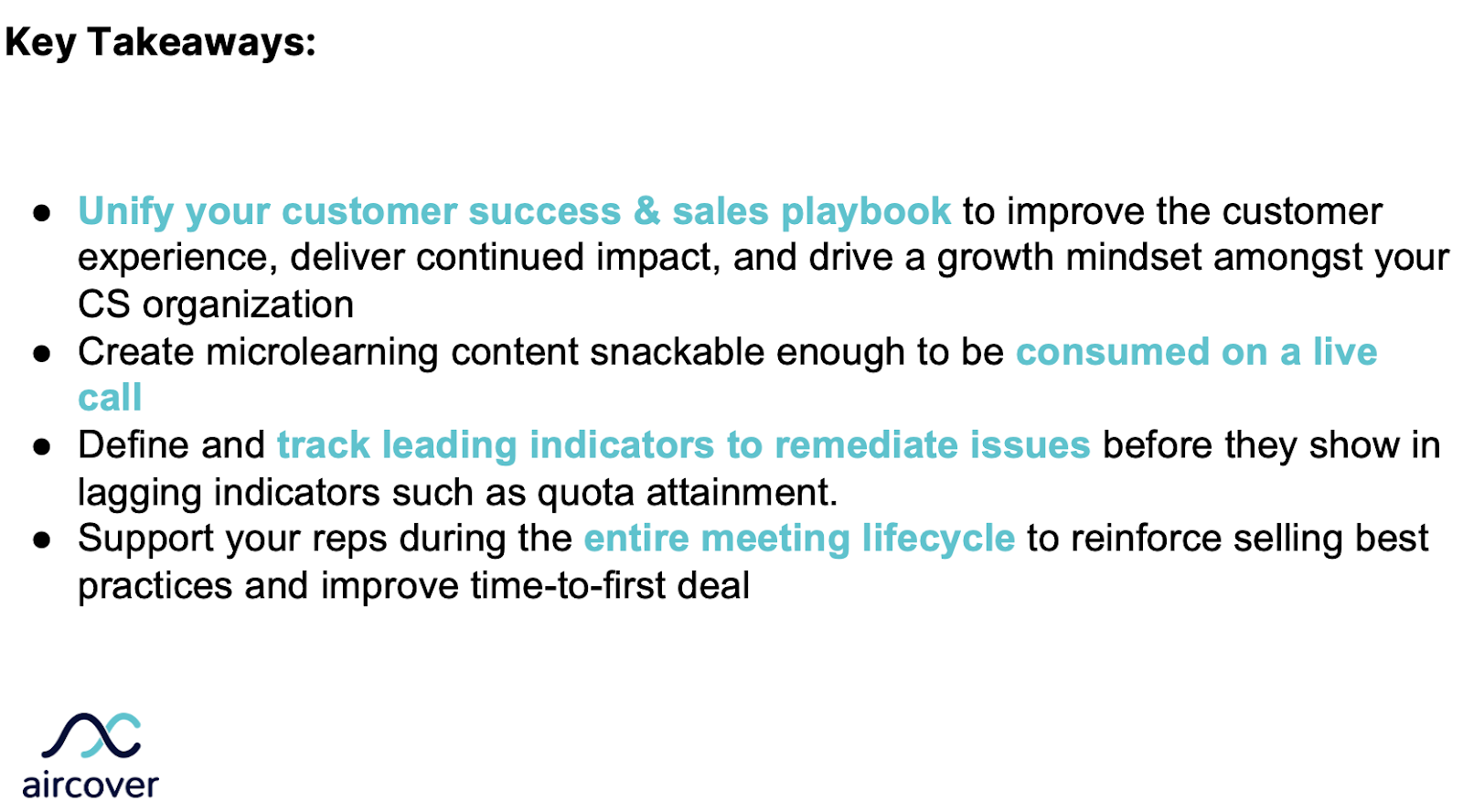 Do more with less: Part 4 – Improving Sales Ramp Time