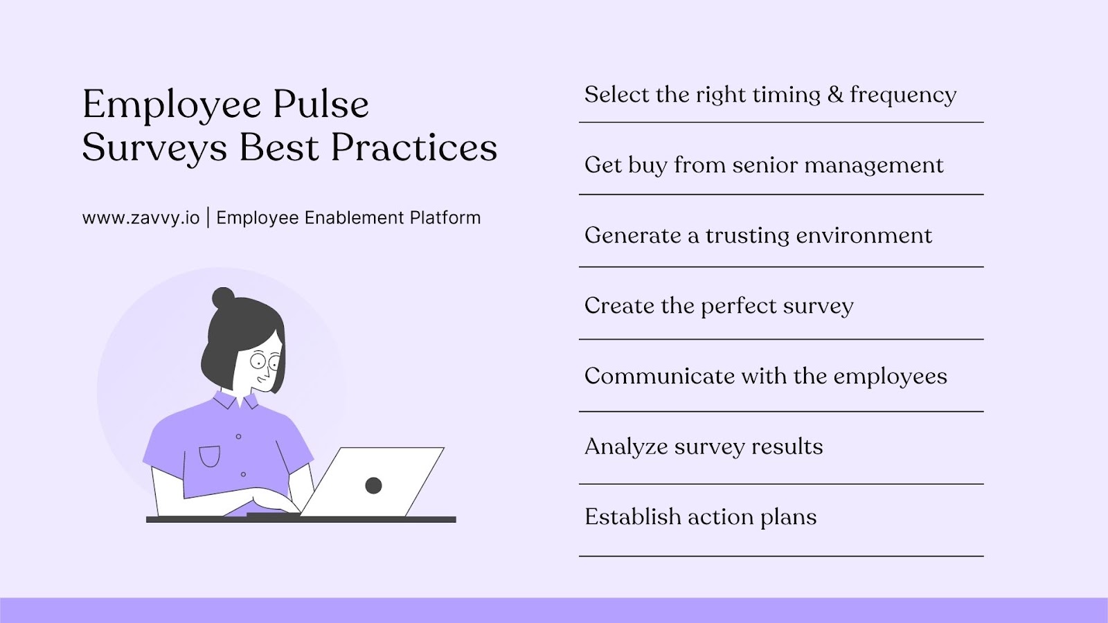 How to Do an Employee Pulse Survey? (+ Free Template) | Zavvy