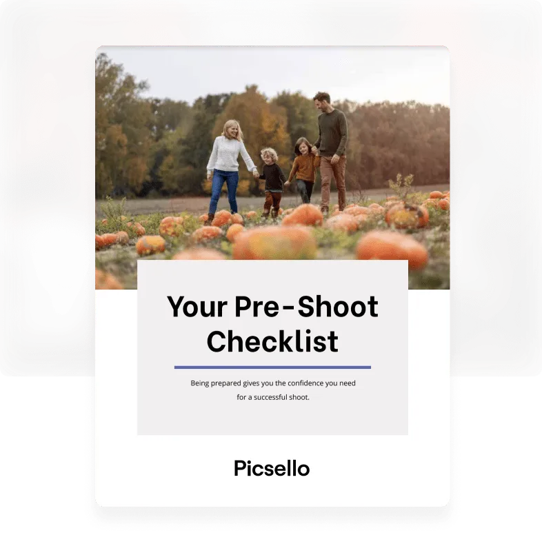 Photography Pre-Shoot Checklist | Get Clients | Picsello