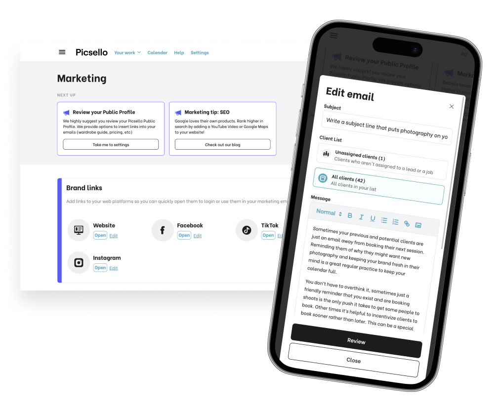 The Only Mini-Session Booking App You Need | Picsello
