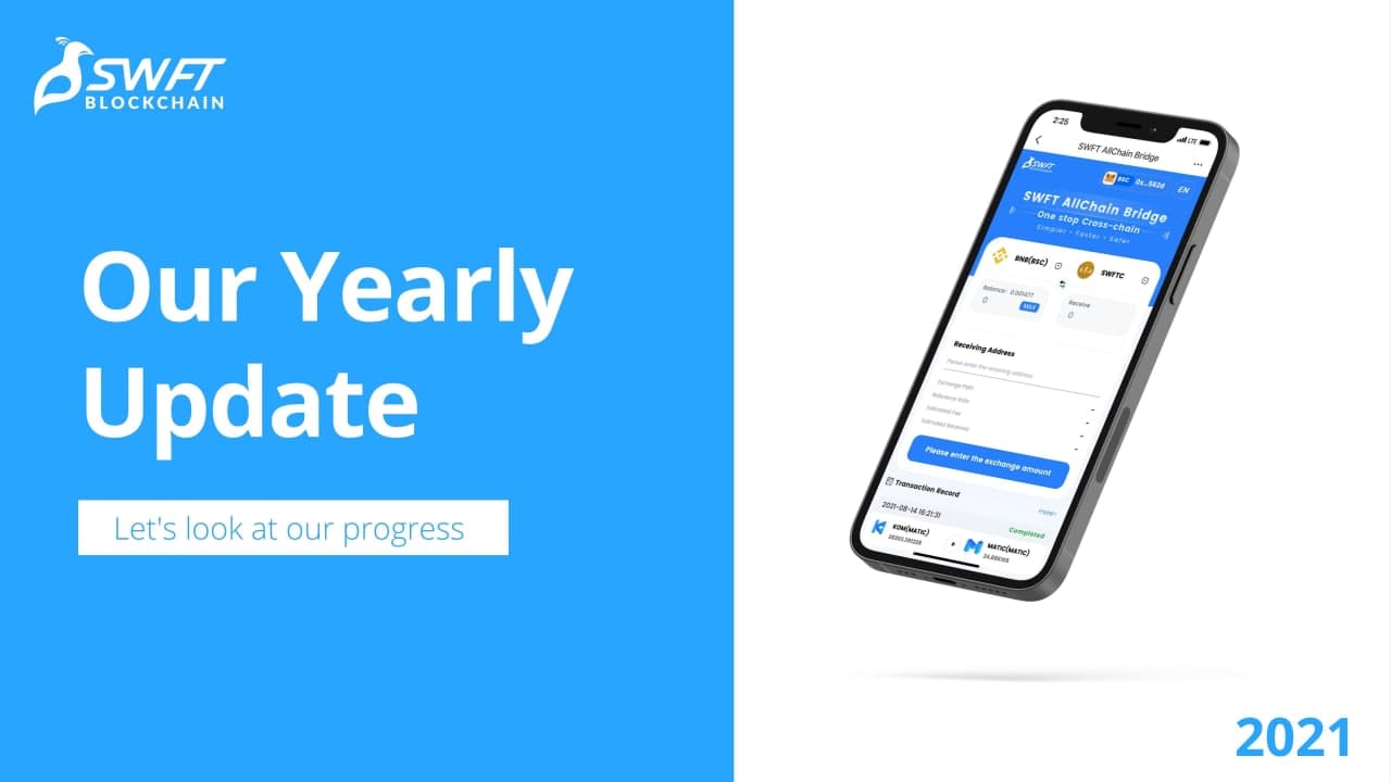 Our Yearly Update — SWFT BLOCKCHAIN: 2021 AND THE FUTURE! - Crypto ...
