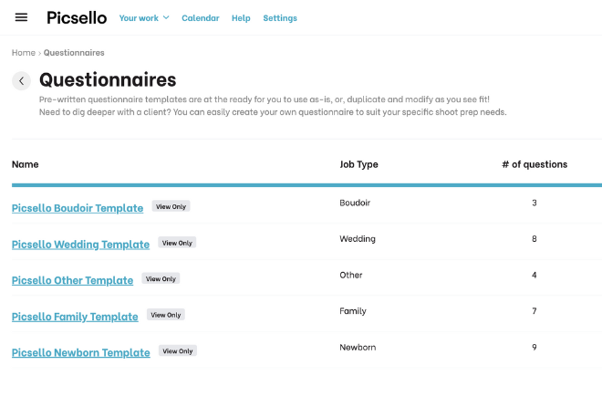 New Features at Picsello | Picsello
