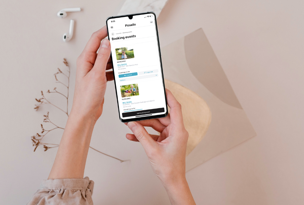 Mini-Session Booking App: Book More Sessions with Picsello | Picsello