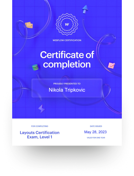 Nauči Dizajn - Webflow kurs