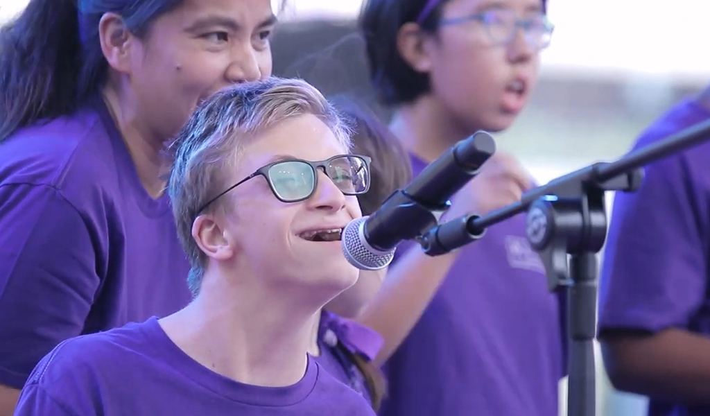 The Purple Parade | About