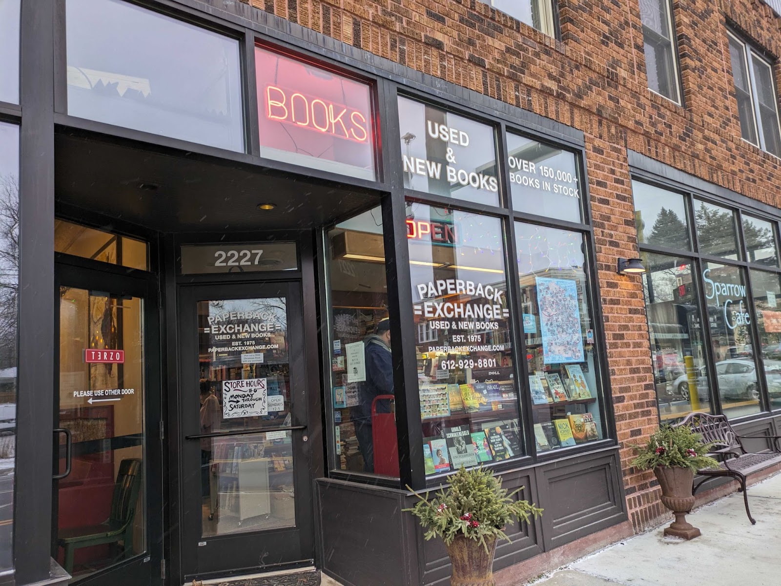 Paperback Exchange is filled to the brim with neighborhood books