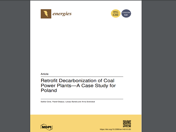 Retrofit Decarbonization of Coal Power Plants—A Case Study for Poland