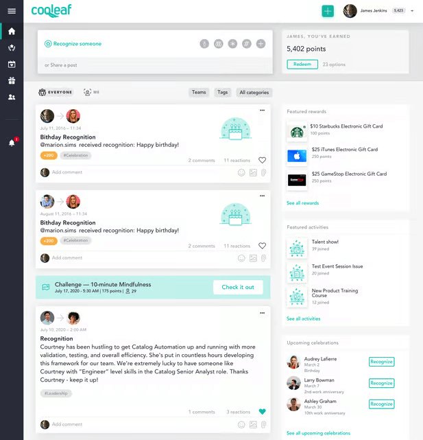 15 Top Employee Recognition Platforms For Companies At Every Stage