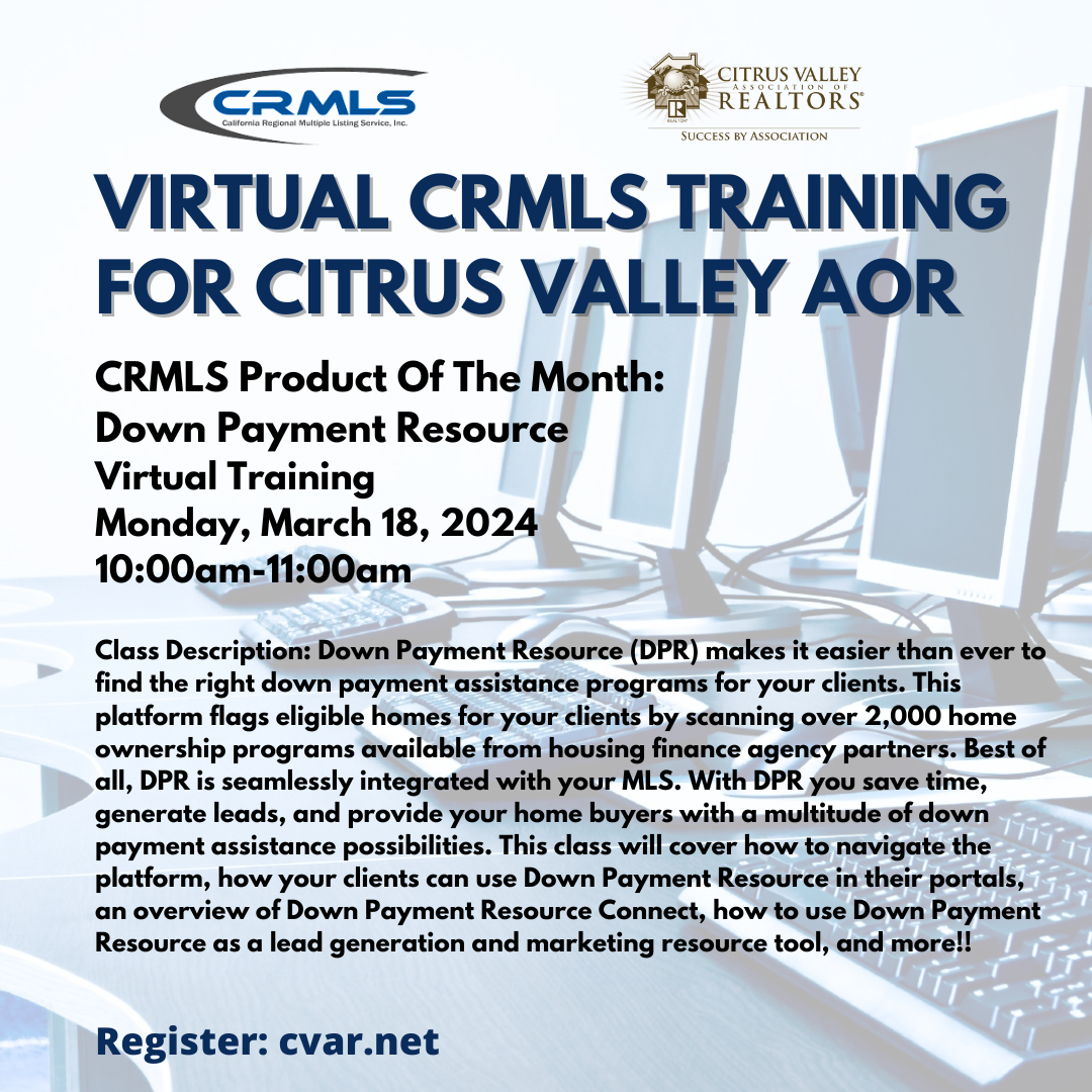 CVAR Calendar of Events