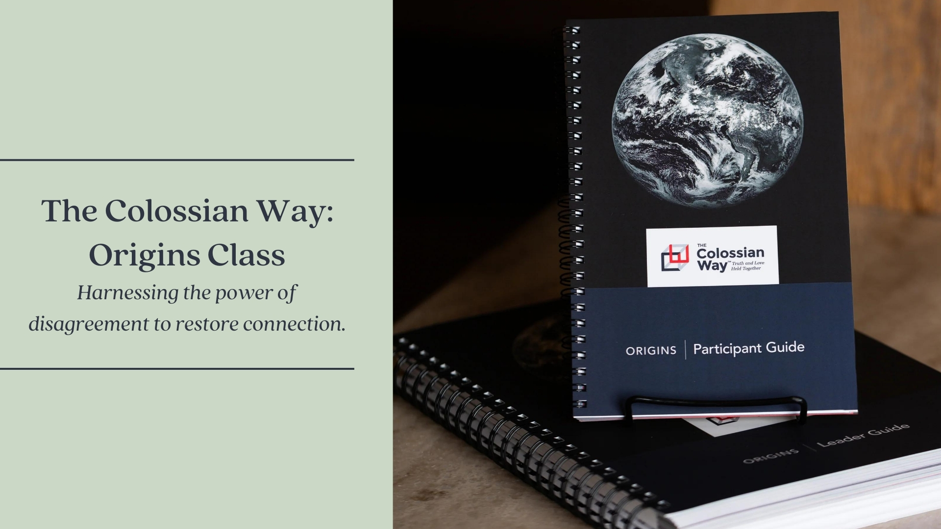 The Colossian Way: Origins Class | Jan 29, 2024