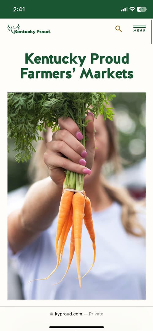 William – Kentucky Proud Website