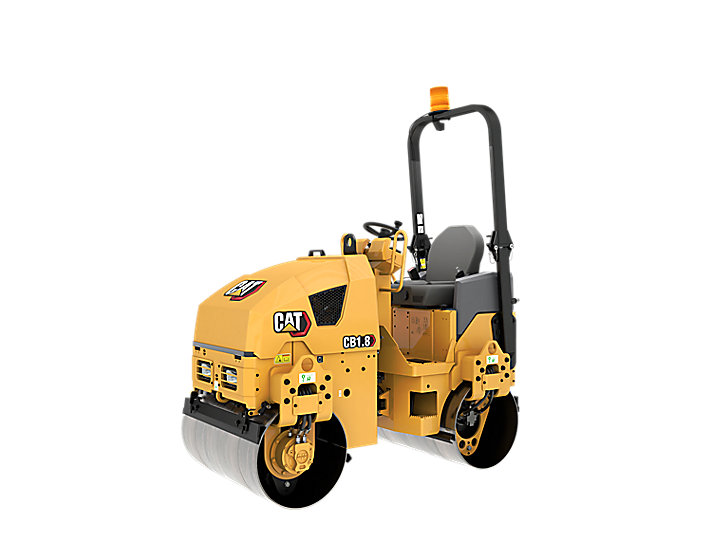 1.7T Double Drum Roller Hire | Cat CB1.7 Roller Rental - Equipt