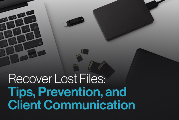 Recover Lost Files: Tips, Prevention, and Client Communication | PhotoDay®