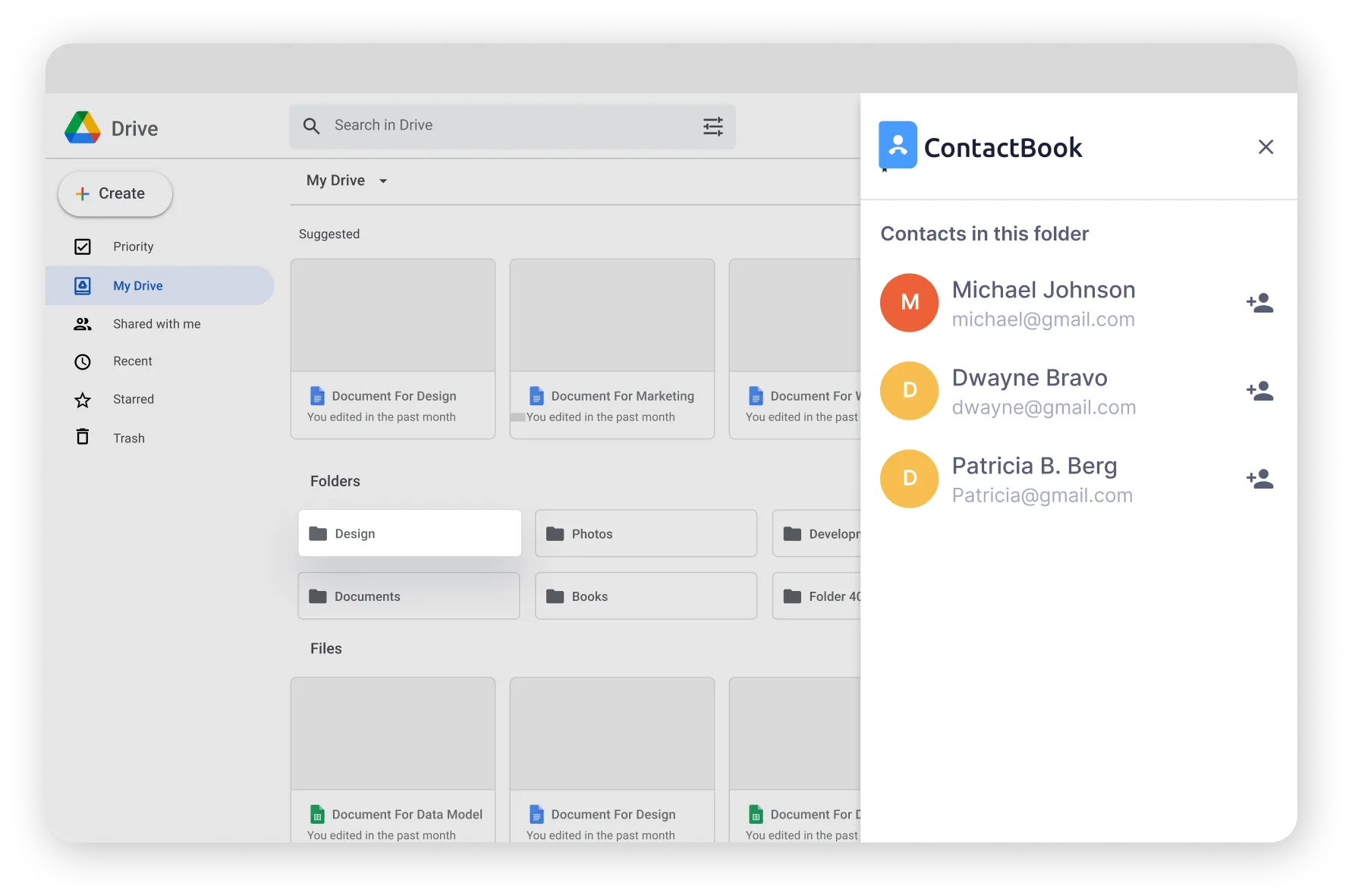 Best Google Drive Plugin for Contact Management | ContactBook