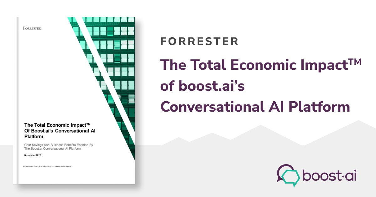 Independent Study Finds Boost.ai Delivered a 293% ROI Via New Total ...