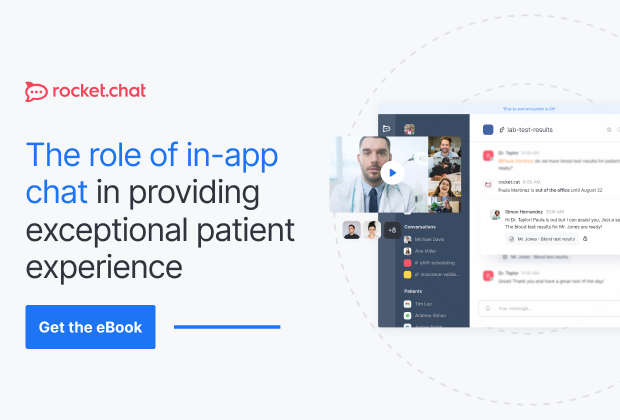 The role of in-app chat in providing exceptional patient experience