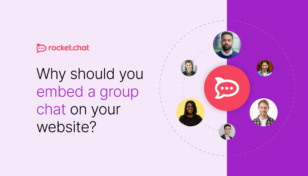 Why should you embed a group chat on your website?