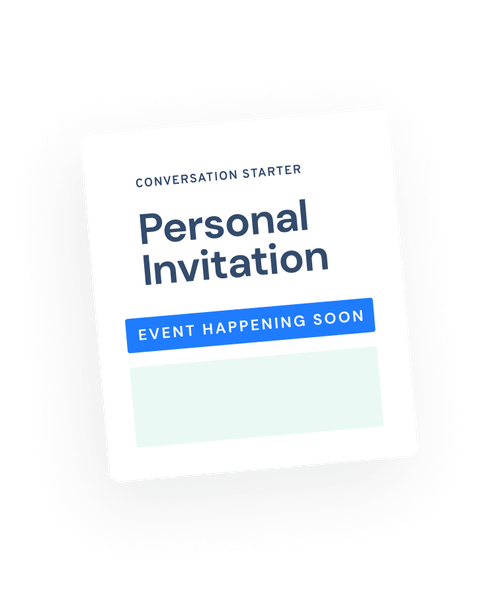 Host networking events people love | Conversation Starter