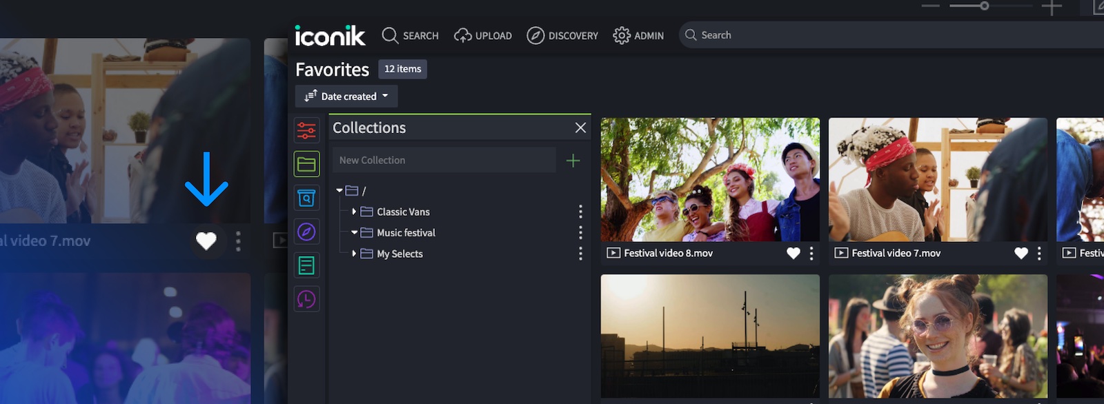 What’s New in iconik – Favorites, Easy Access to Collection Info, and More