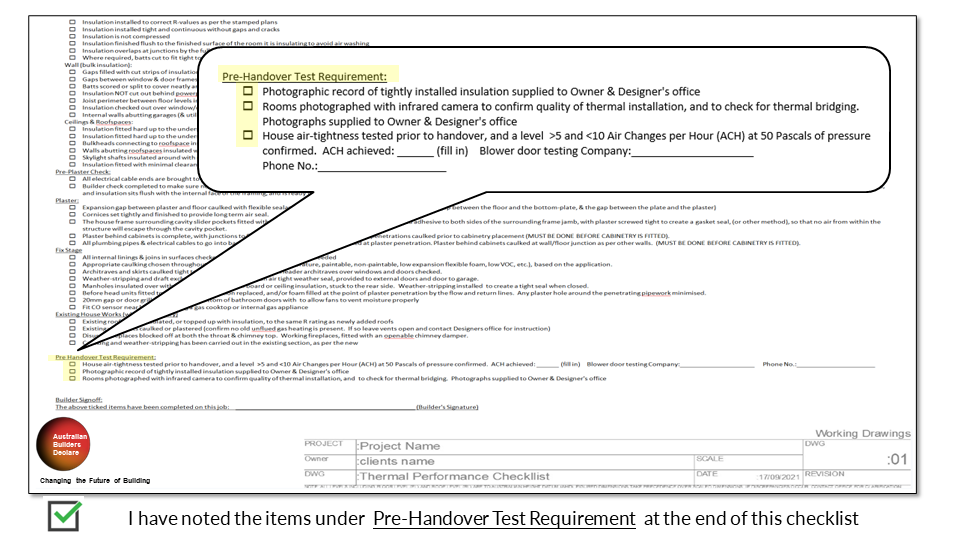 Performance Construction