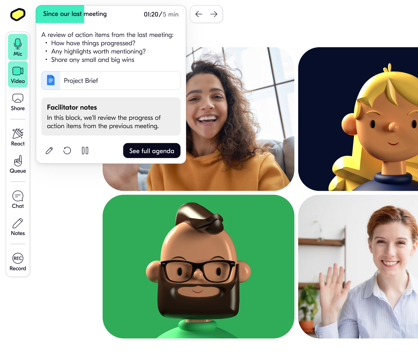 Butter for Virtual Meetings | The best online meeting tool for engaging ...