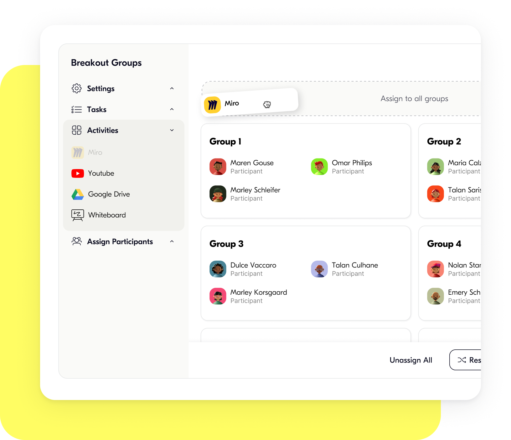 Butter Breakouts | Easy virtual breakout rooms & groups