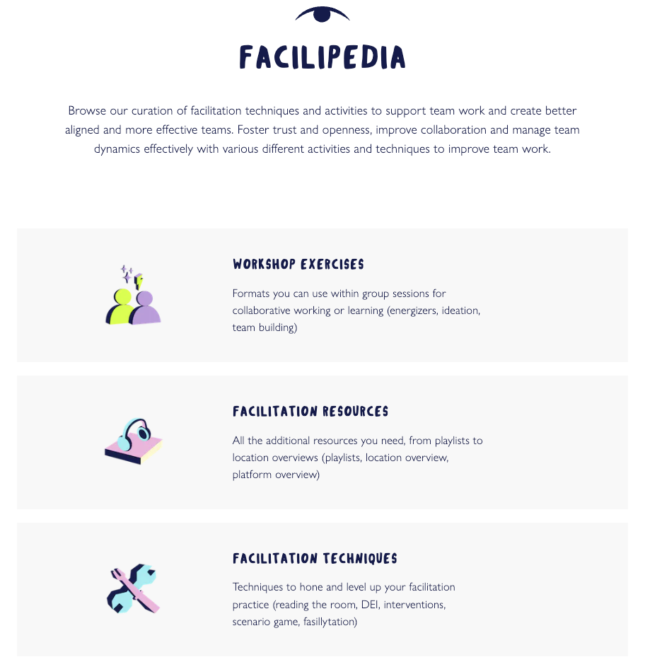 25 trusty frameworks and toolkits to enhance your facilitation skills