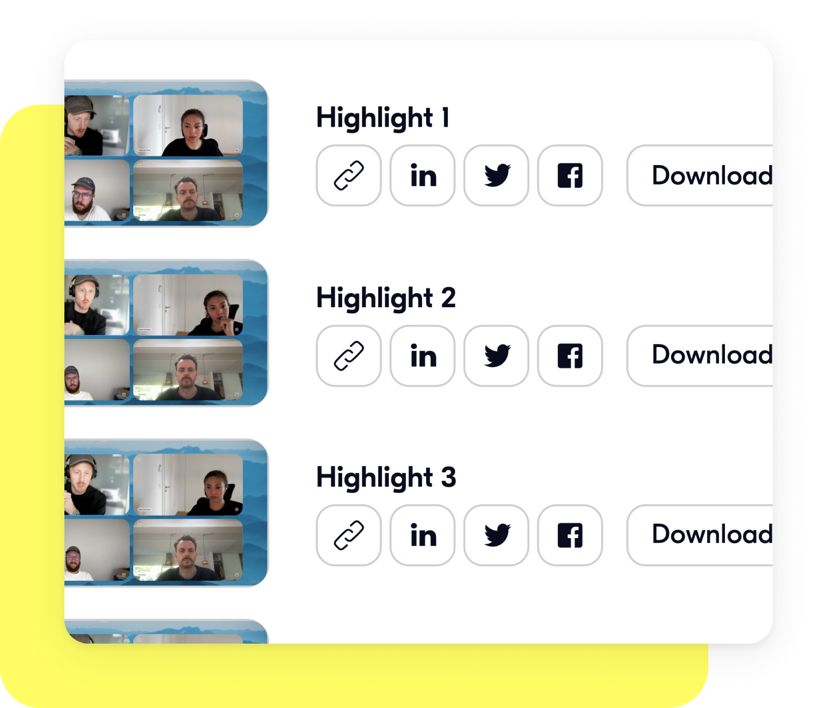 Butter Recaps & Recordings | Instantly shareable training highlights