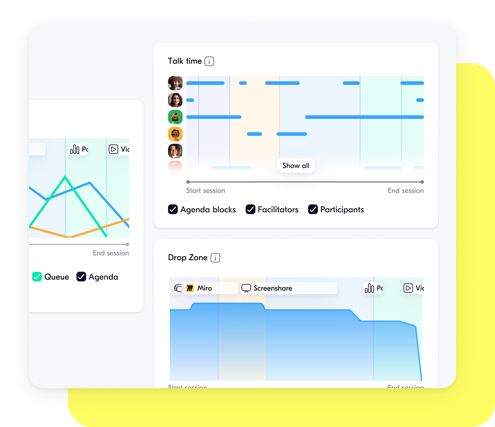 Butter Engagement Analytics & Feedback | Facilitation insights tool