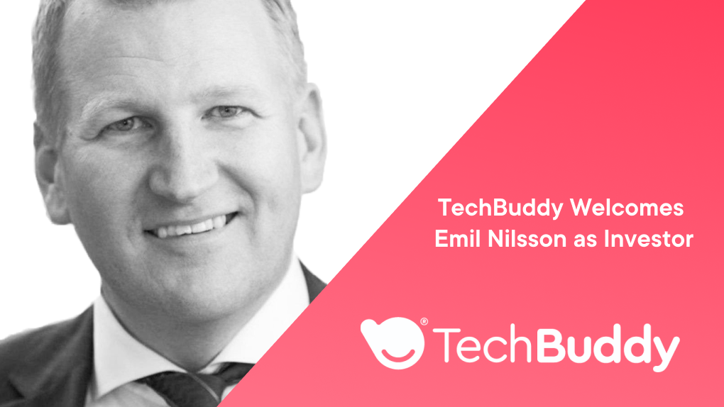TechBuddy welcomes Emil Nilsson as Investor | BuddyCompany