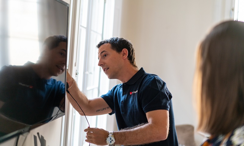 The Ideal TV Height and Angle for the Best Viewing Experience ...