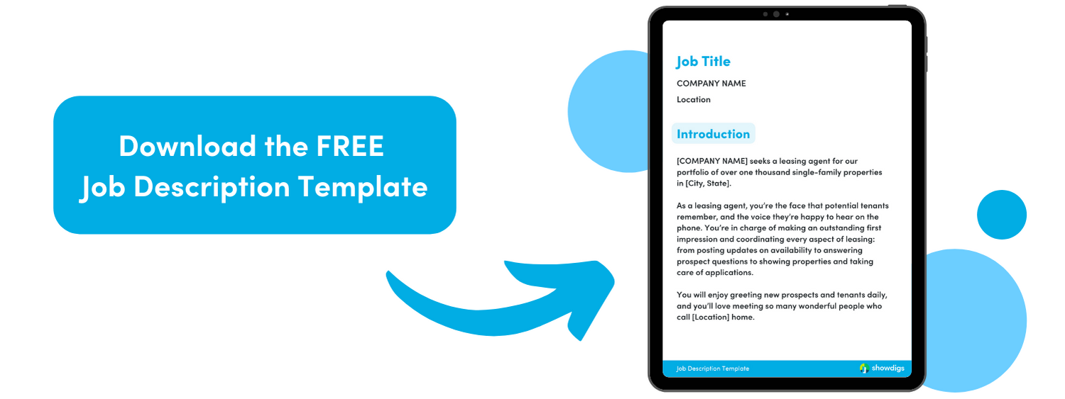 Leasing Agent Job Description (+ Free Template)