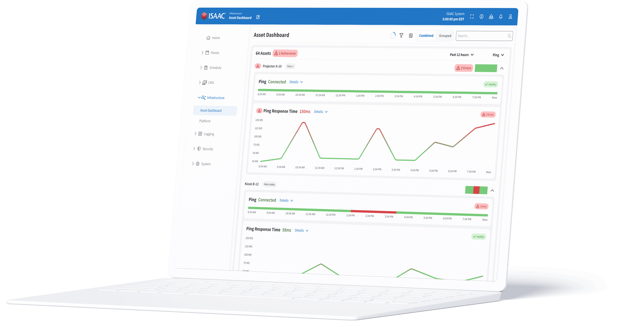 ISAAC | Interface For AV Monitoring and Management